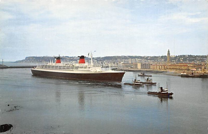 SS France French Line Ship Unused | Topics - Other, Postcard / HipPostcard