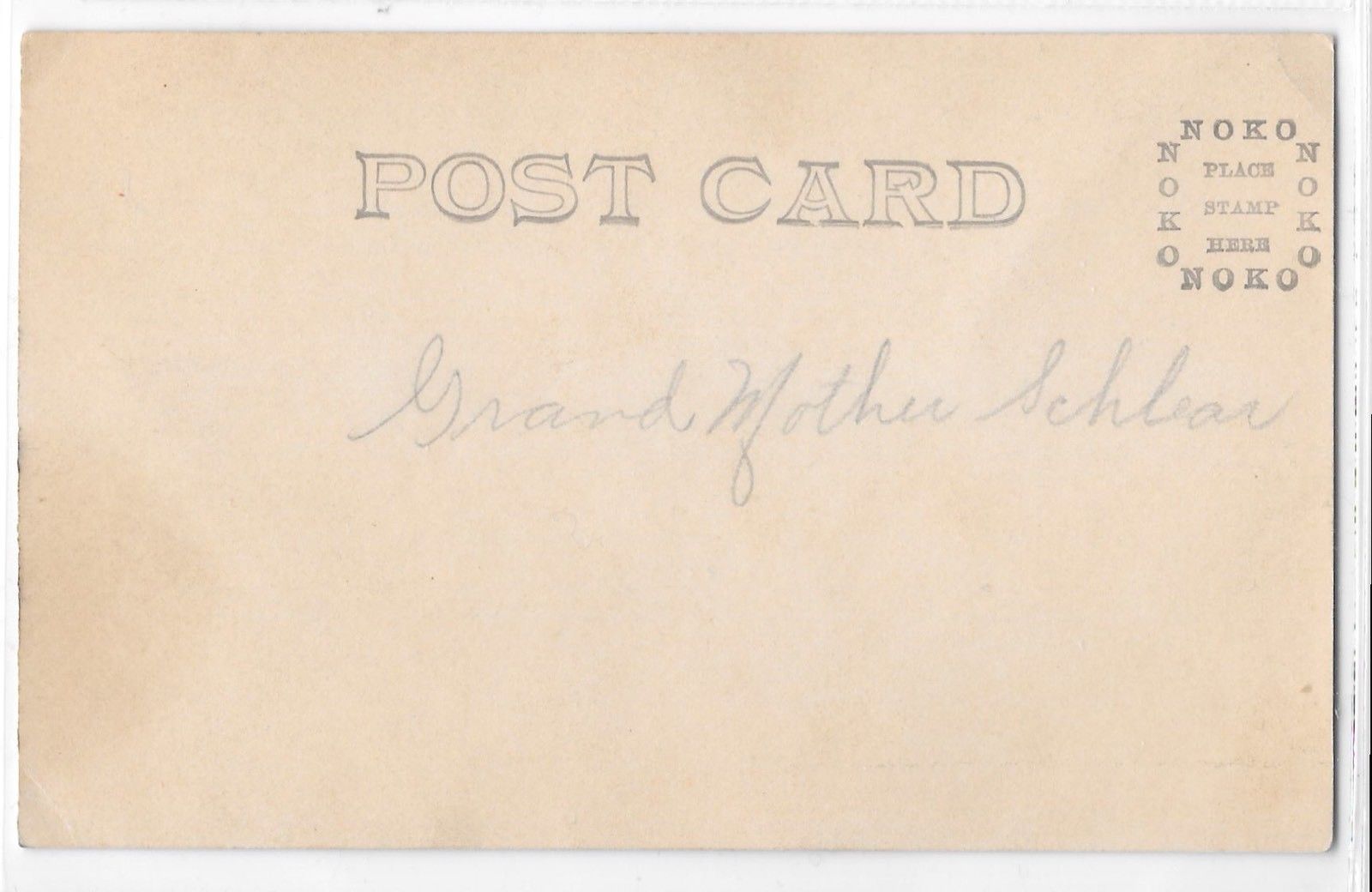 RPPC Real Photo Postcard Girl on Horseback Barn Grandma Schlear NOKO ...