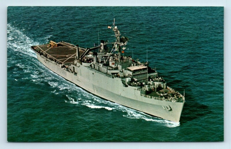 Postcard USS Raleigh (LPD-1) Amphibious Transport Dock X83 | United ...