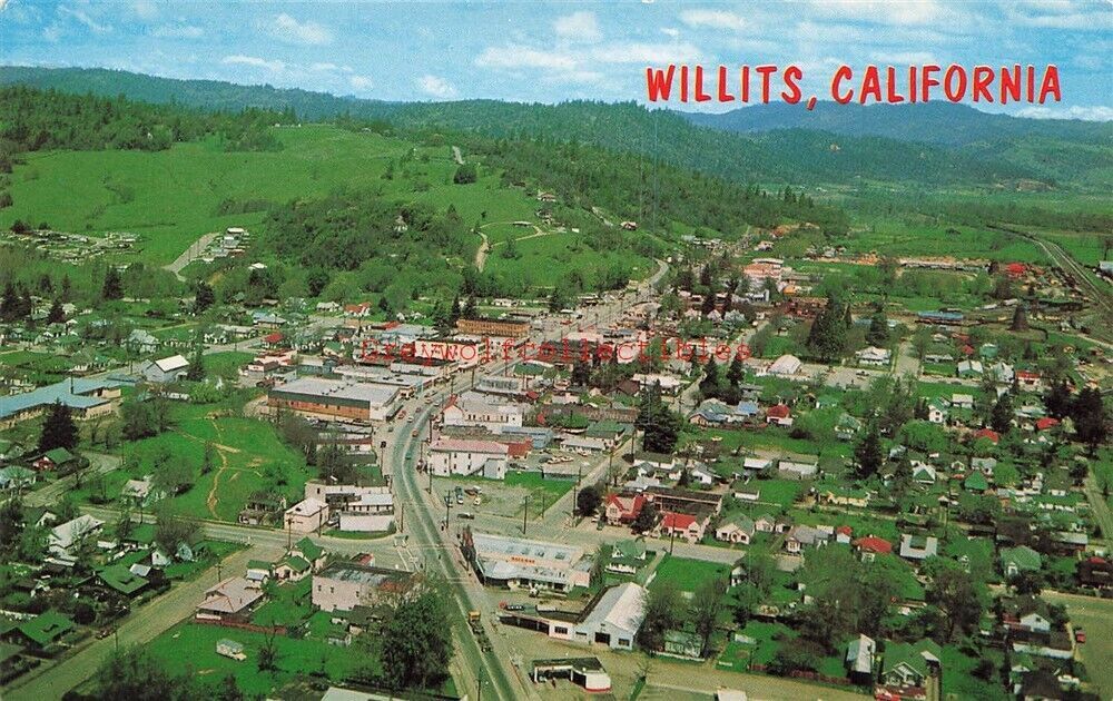 CA, Willits, California, City View, Mike Roberts No. C18068 | United ...