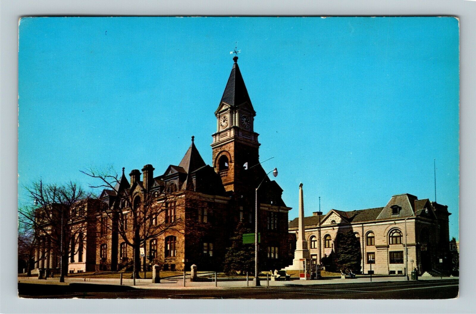 Historic Gloucester County Courthouse, Clock Tower, Chrome New Jersey ...
