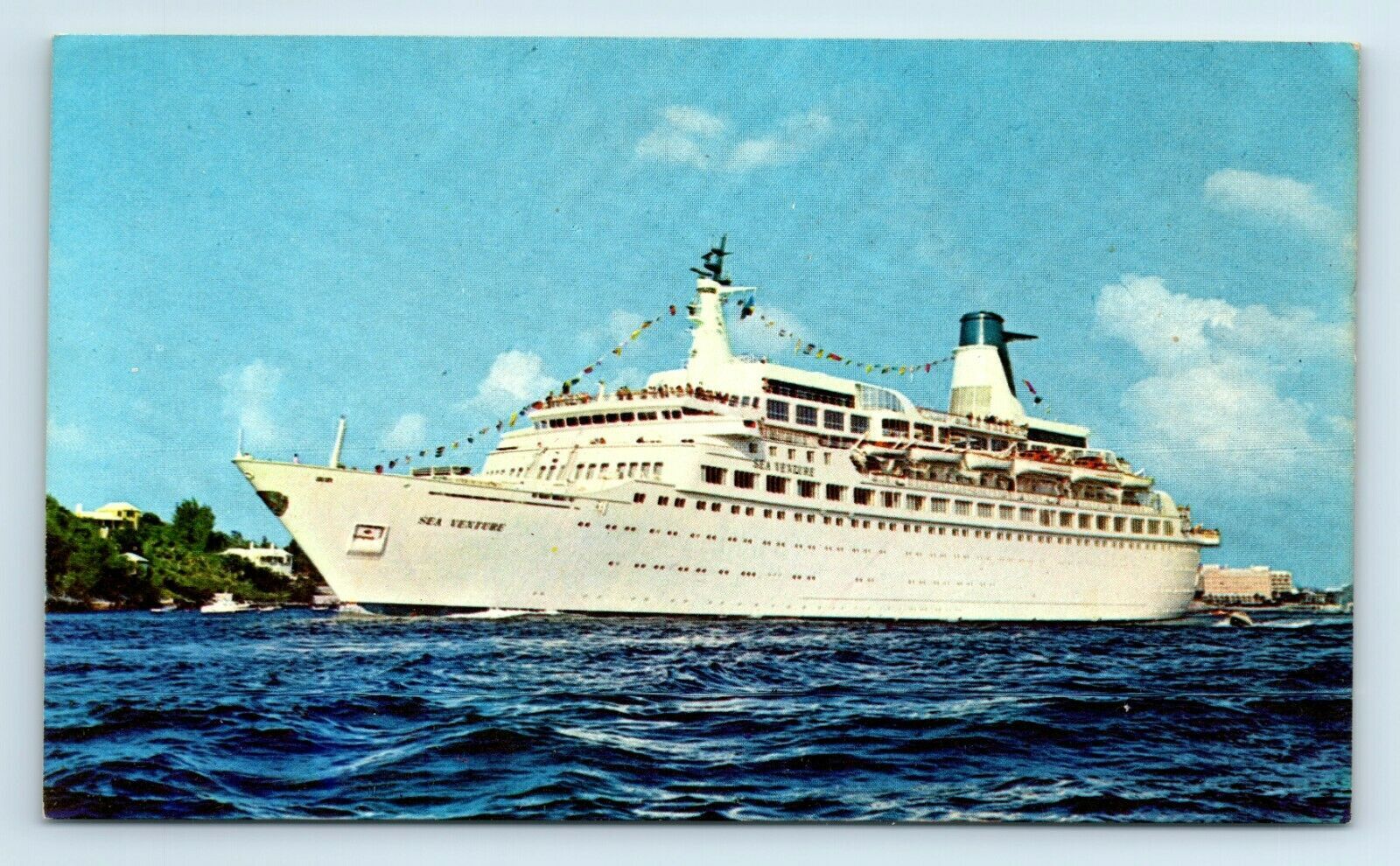Postcard M/S Sea Venture cruising to Bermuda X76 | Latin & South ...