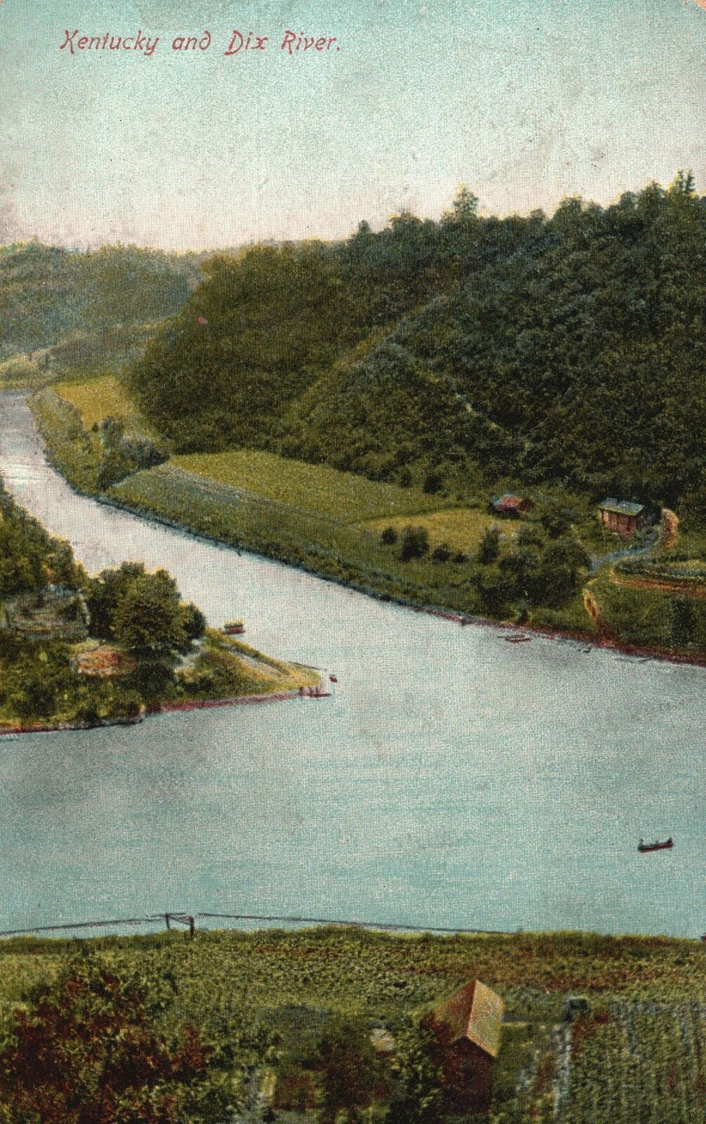 Vintage Postcard 1909 Kentucky And Dix River Tributary Wrenn & King Pub ...