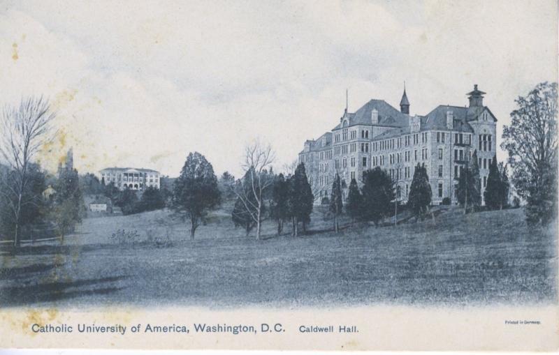 Catholic University Of America ~ Washington DC ~ Caldwell Hall Vintage ...