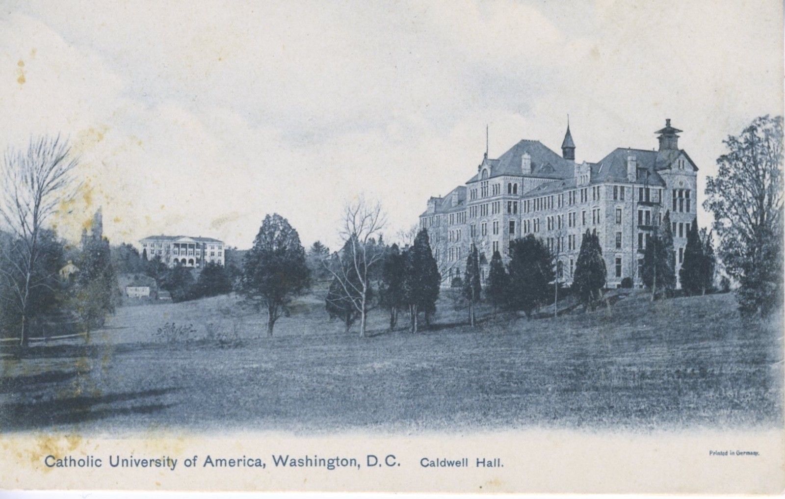 Catholic University Of America ~ Washington DC ~ Caldwell Hall Vintage ...