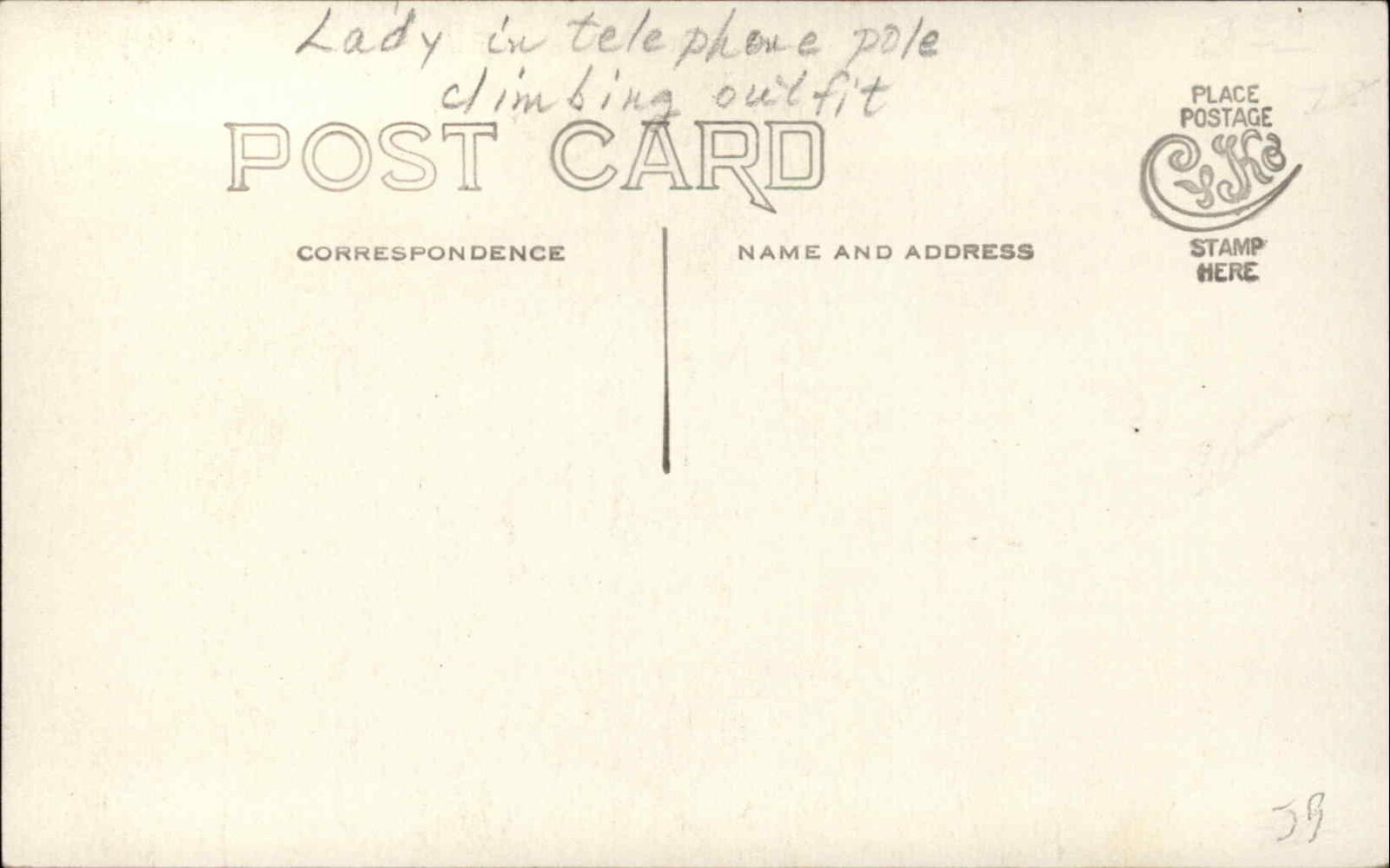 Gender Roles Occupation Woman in Lineman Uniform Telegraph Pole Boots ...