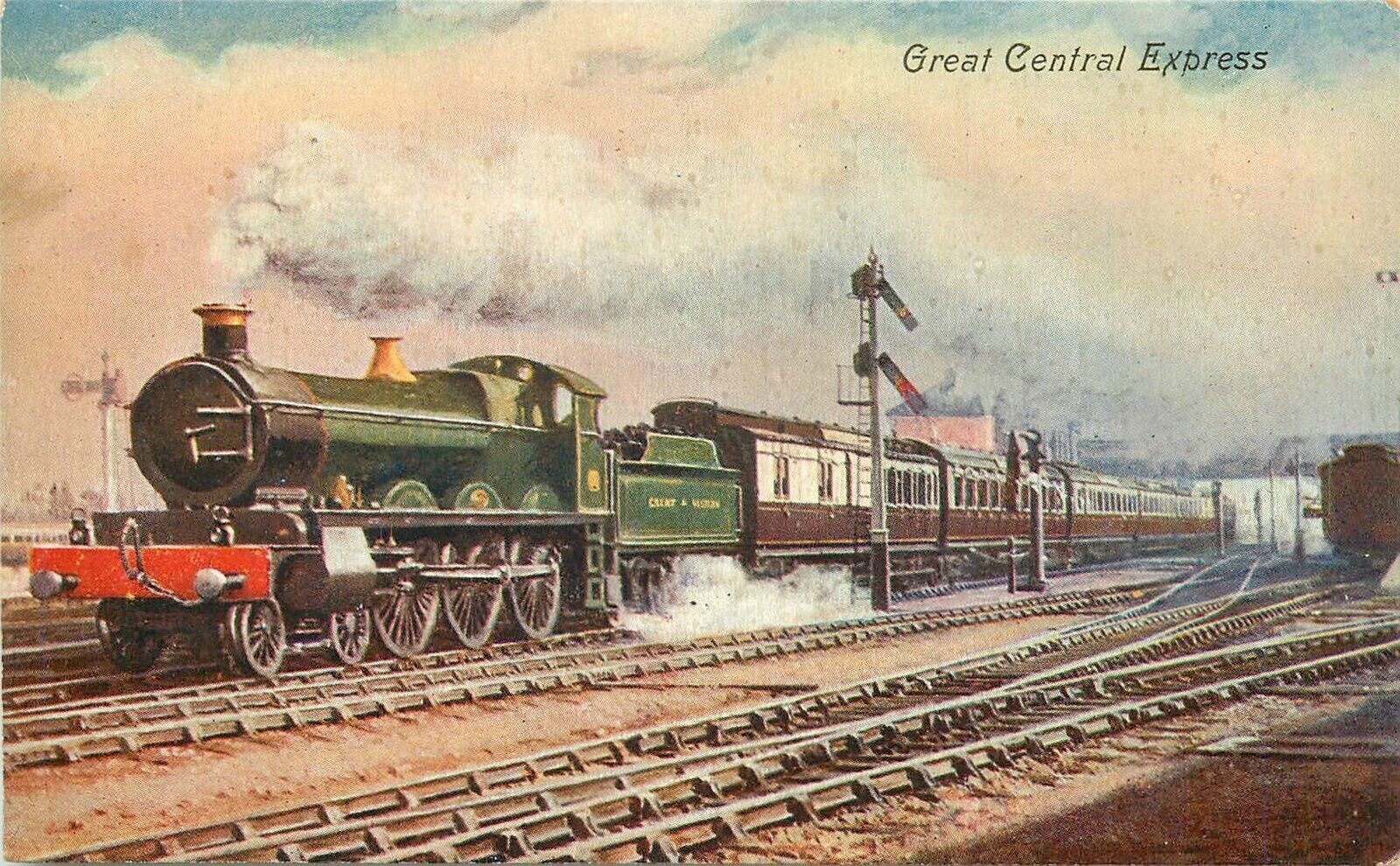 Postcard C-1910 UK Railroad train occupation roadside 23-11439 | Europe ...