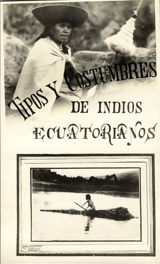 ecuador, Tipos y Costumbres Indios Ecuatorianos, Indians Foto Castron ...