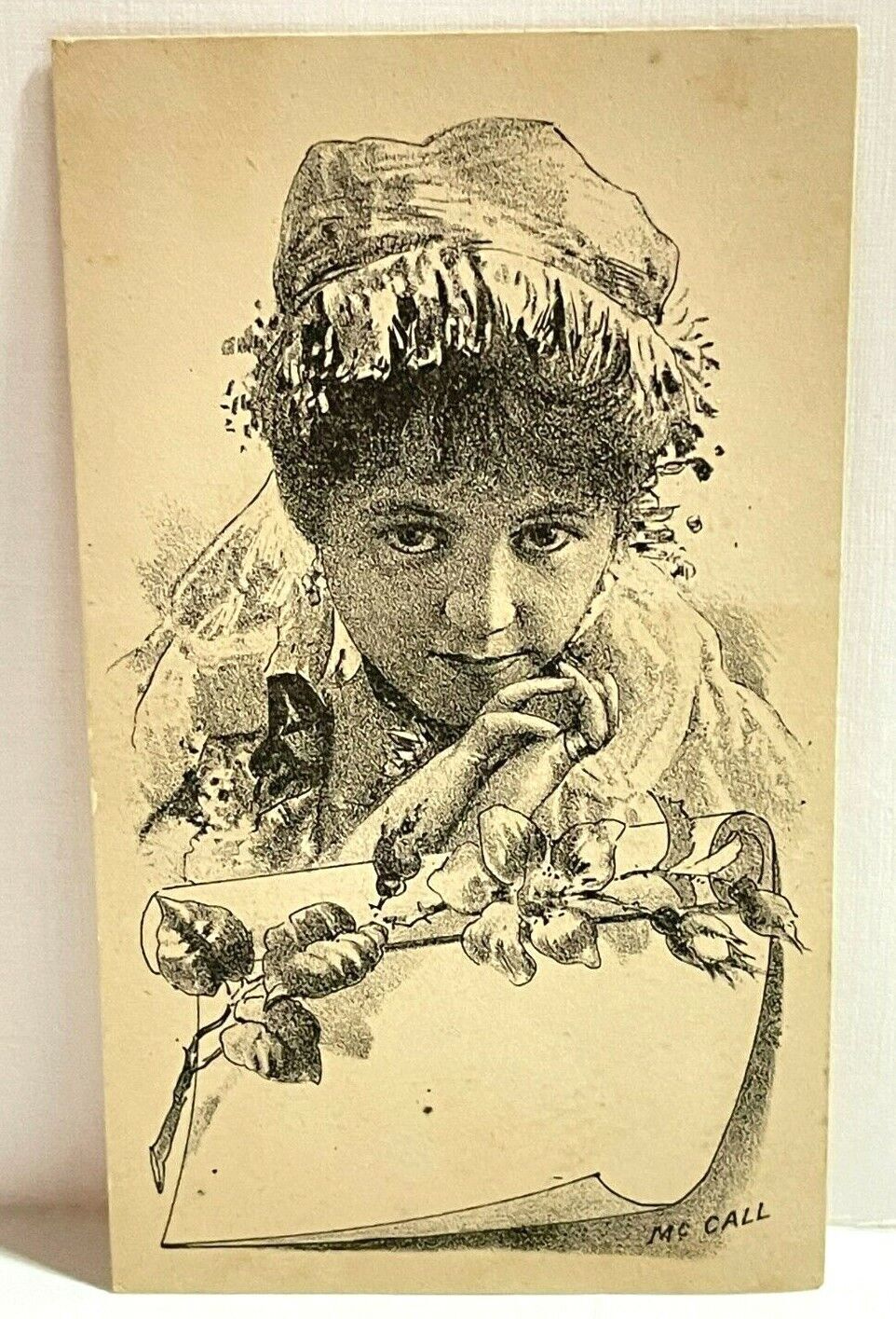 1880-1890s Trade Actress Card Lizzie McCall Picture | Ephemera - Chromo ...