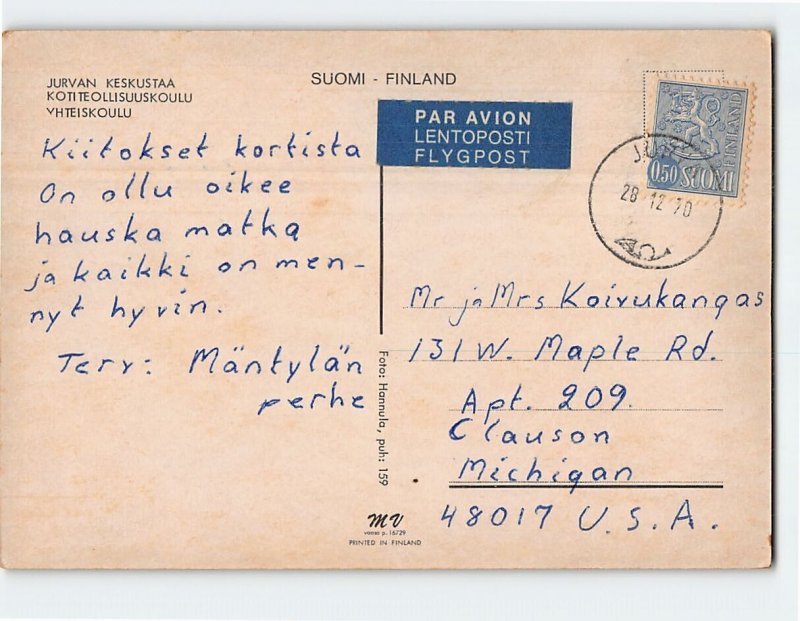 Postcard Jurva, Finland | Europe - Finland, Postcard / HipPostcard