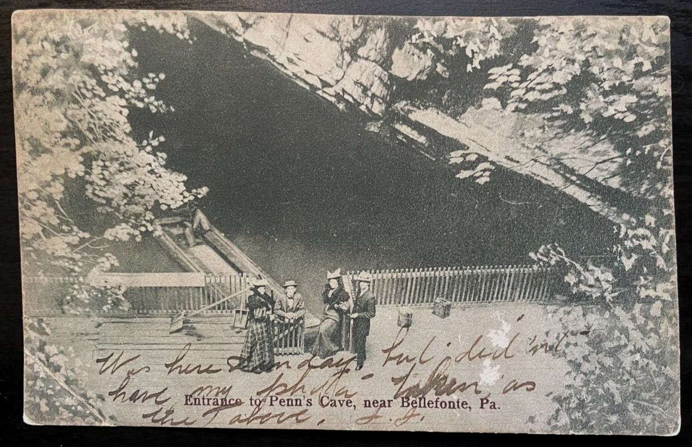 Vintage Postcard 1901-1907 Penn's Cave, Centre Hall, Pennsylvania ...
