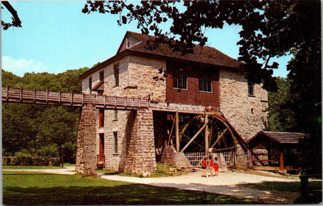 Indiana Mitchell Spring Mill State Park Hamer's Mill Built 1817 ...