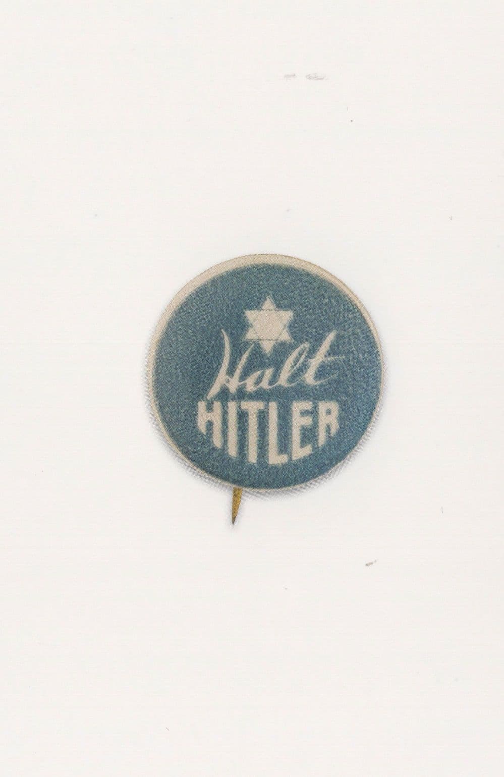 Halt Hitler 1930s Anti German Protest War Badge Button Postcard ...