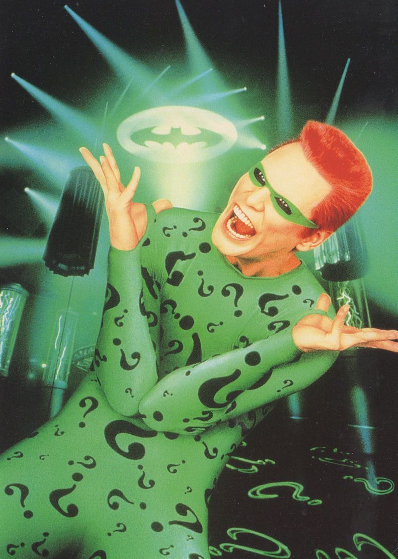 The Riddler Batman Forever Film Movie Rare Comic Book Postcard | Topics ...