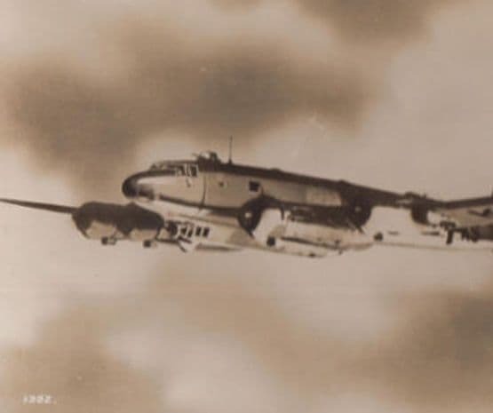 Focke-Wulf Fw 200 Condor German WW2 Plane Vintage Plain Back Postcard ...