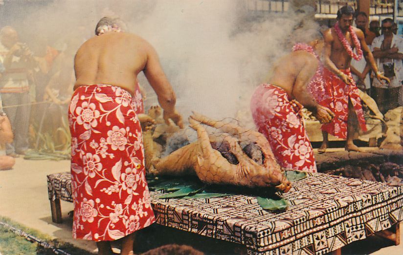 Luau Pig in Hawaii - Cooked in Polynesian Underground Oven | United ...