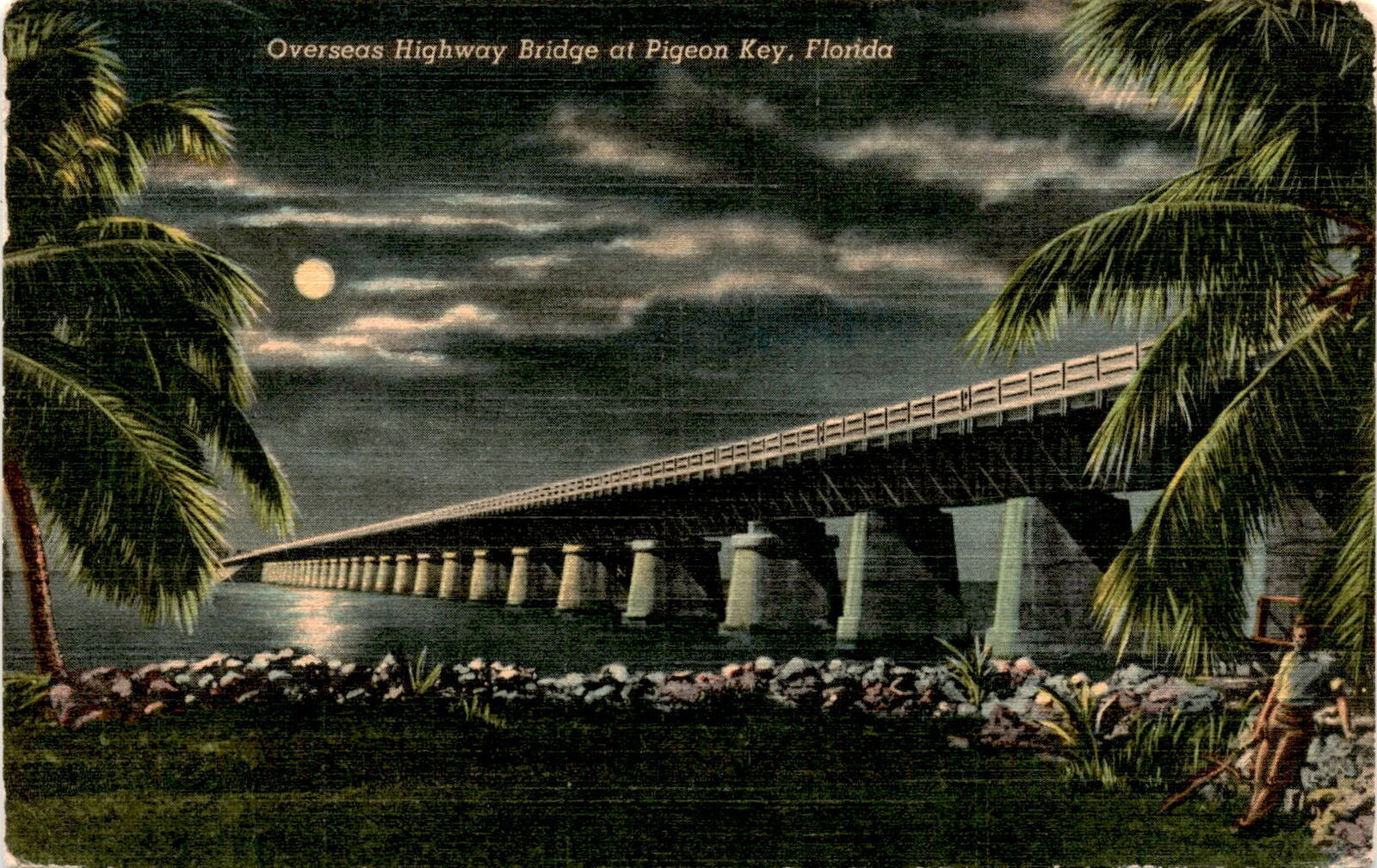 Overseas Highway Bridge, Pigeon Key, Seven Mile Bridge, Miami, Key ...