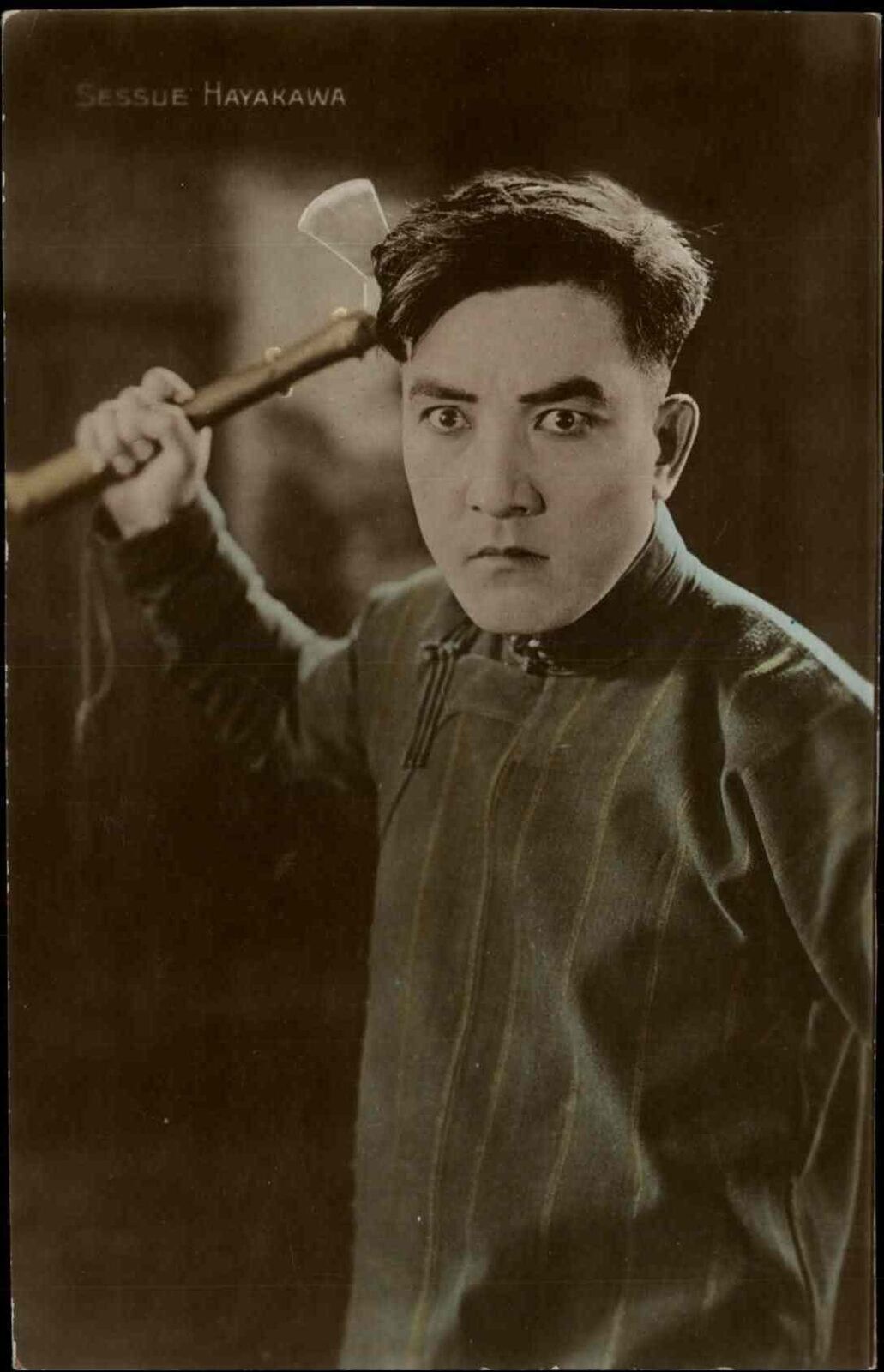 Japanese Actor Sessue Hayakawa Vintage Tinted Real Photo Postcard ...