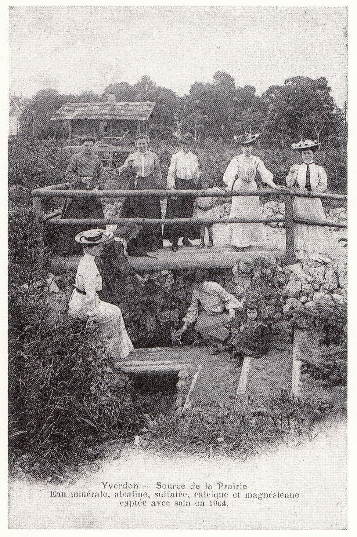 Yverdon Swiss Little House On The Prairie Minerals Postcard | Topics ...
