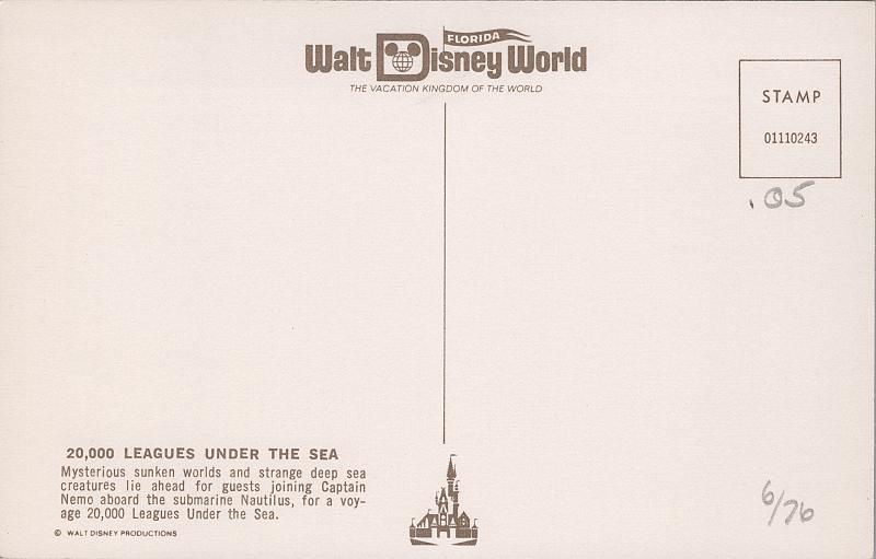 Disney World, 20,000 Leagues under the sea, Nautilus Submarine Ride ...