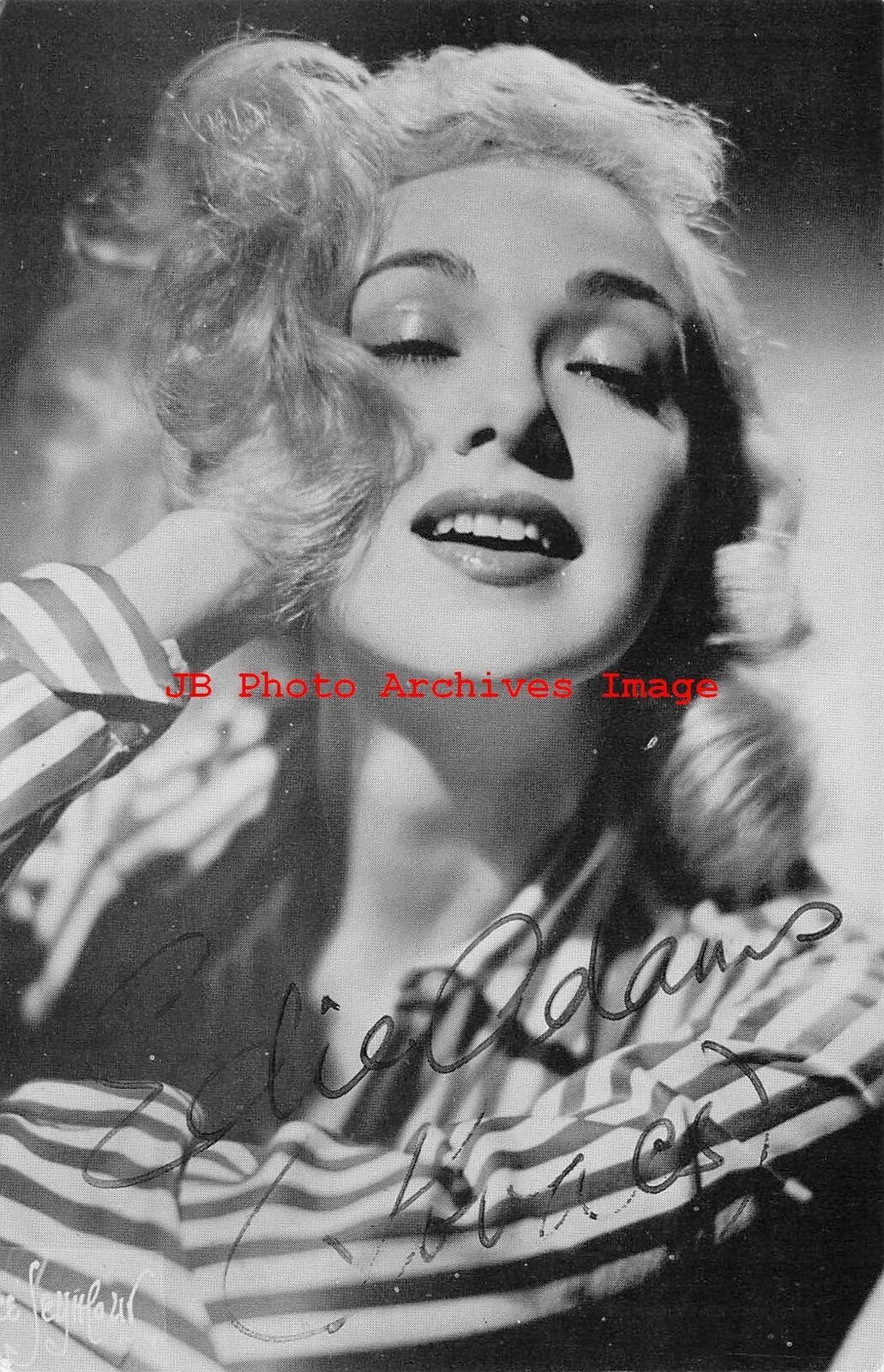 Actress Edie Adams, RPPC, Autograph Photo | Other / Unsorted, Postcard ...