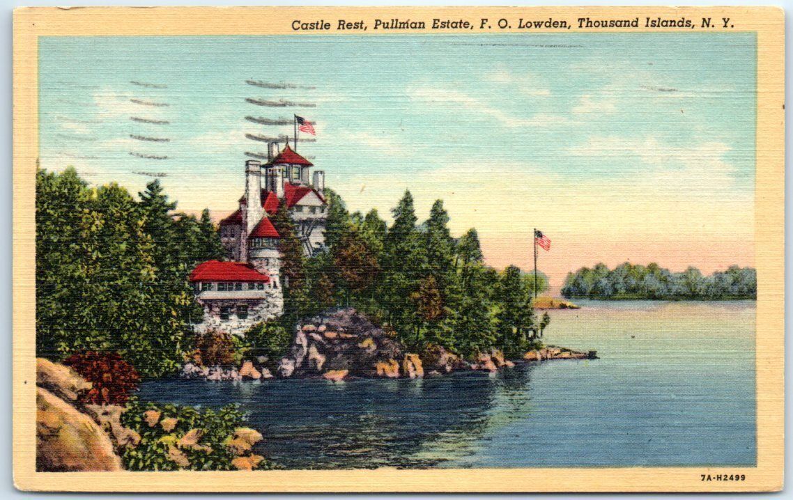 Castle Rest, Pullman Estate, F. O. Lowden, Thousand Islands - New York ...