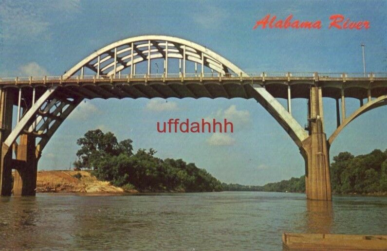 Selma, AL. the Edmund Pettus Bridge Over the Alabama River | United ...