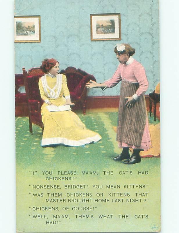 Bamforth COMIC SCENE Great Postcard AA9963 | Topics - Cartoons & Comics ...