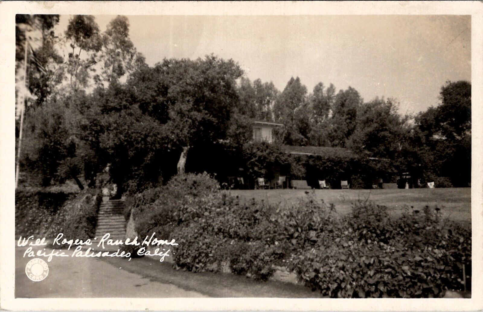 Will Rogers Ranch House Pacific Palisades RPPC Postcard B22 | Other ...