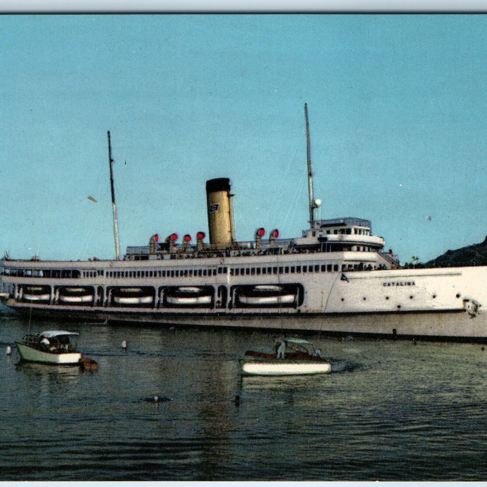 1950 Santa Catalina, CALIF Steamer Catalina Steamship Wilmington Avalon ...