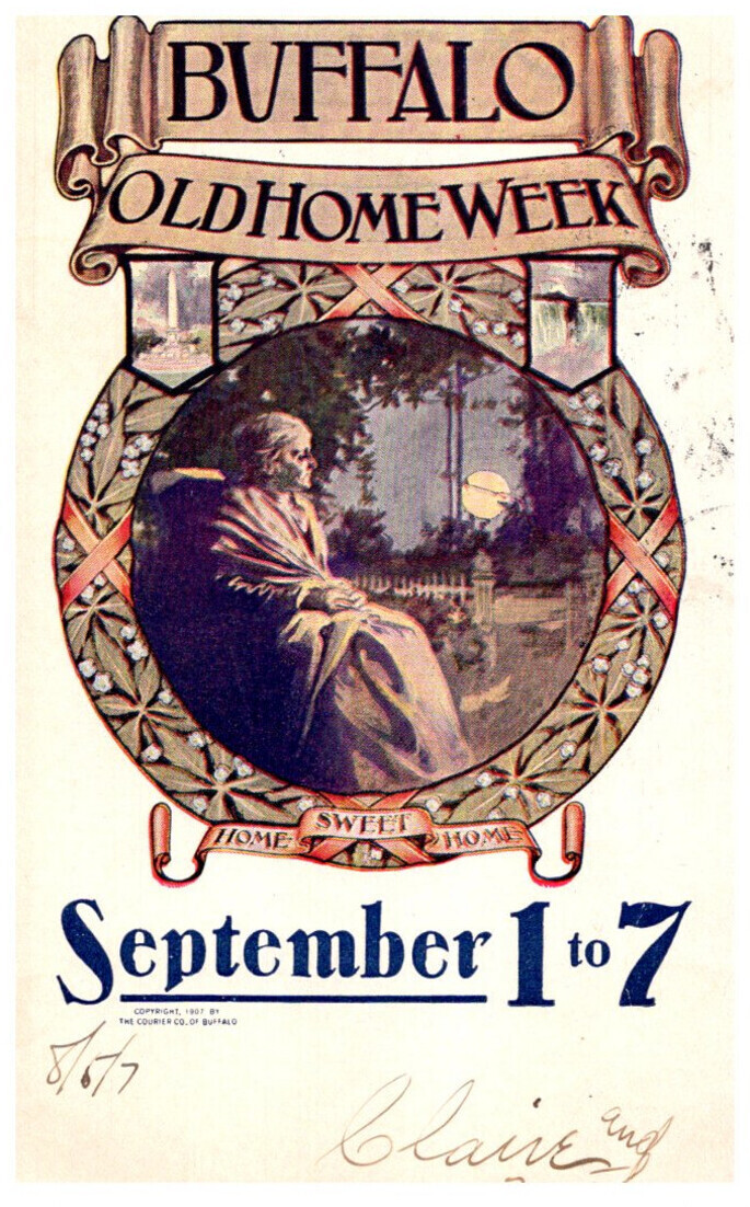 New York Buffalo Old Home Week, September 1 to 7 , 1907 | United States ...