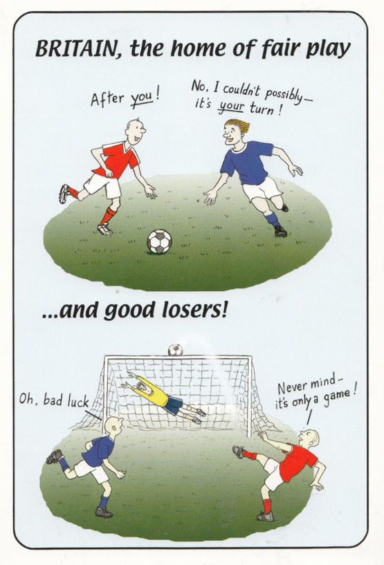 British Cruel Football Humour How We Are Not Fair In UK Comic Humour ...