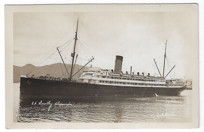 RPPC, Early View of The S. S. Dorothy Alexander | Ephemera ...