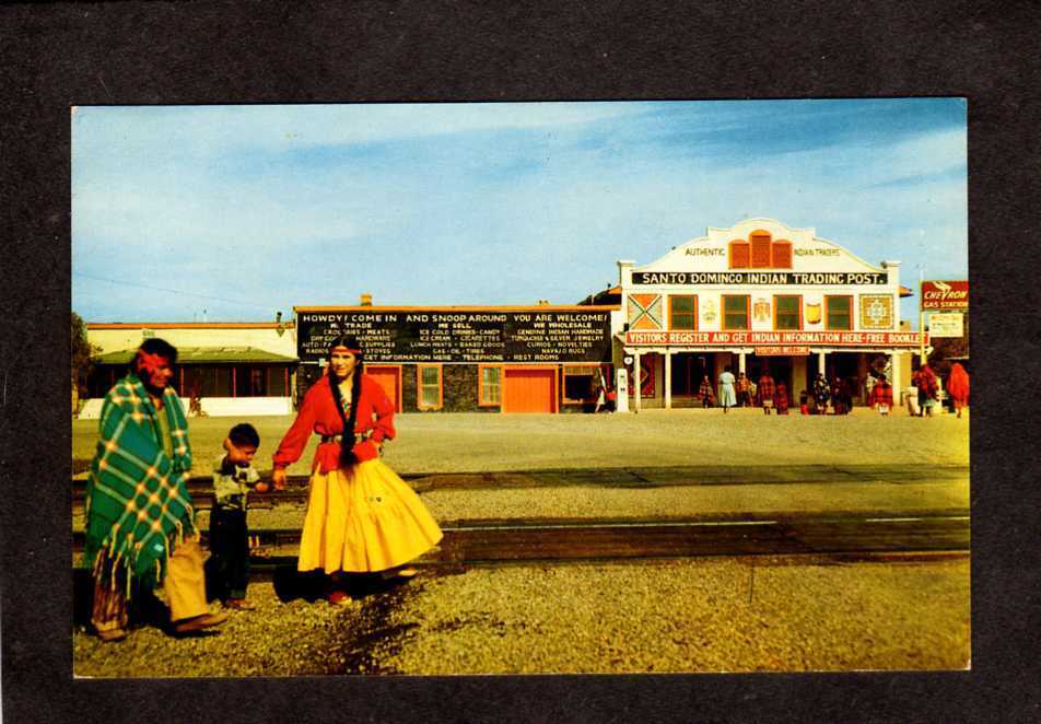 NM Santo Domingo Indian Pueblo Reservation Trading Post New Mexico ...