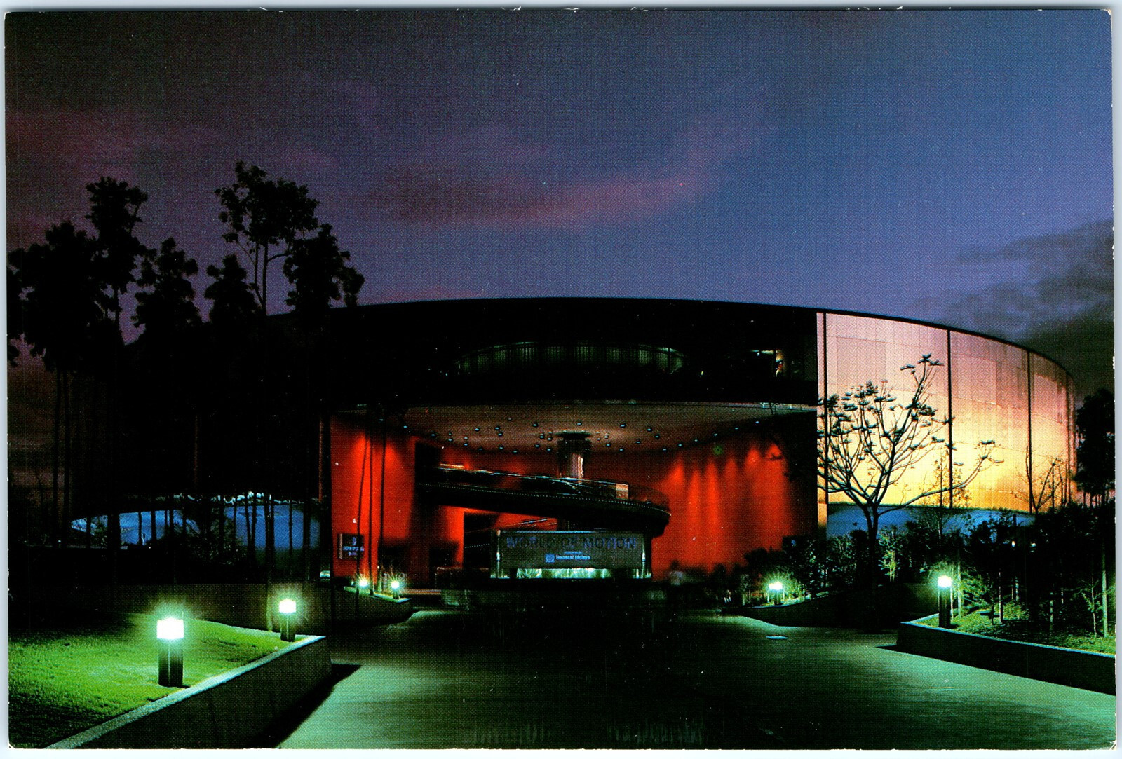 c1980s Orlando, FL Disney World EPCOT Geodesic Sphere Future 4x6 Chrome ...