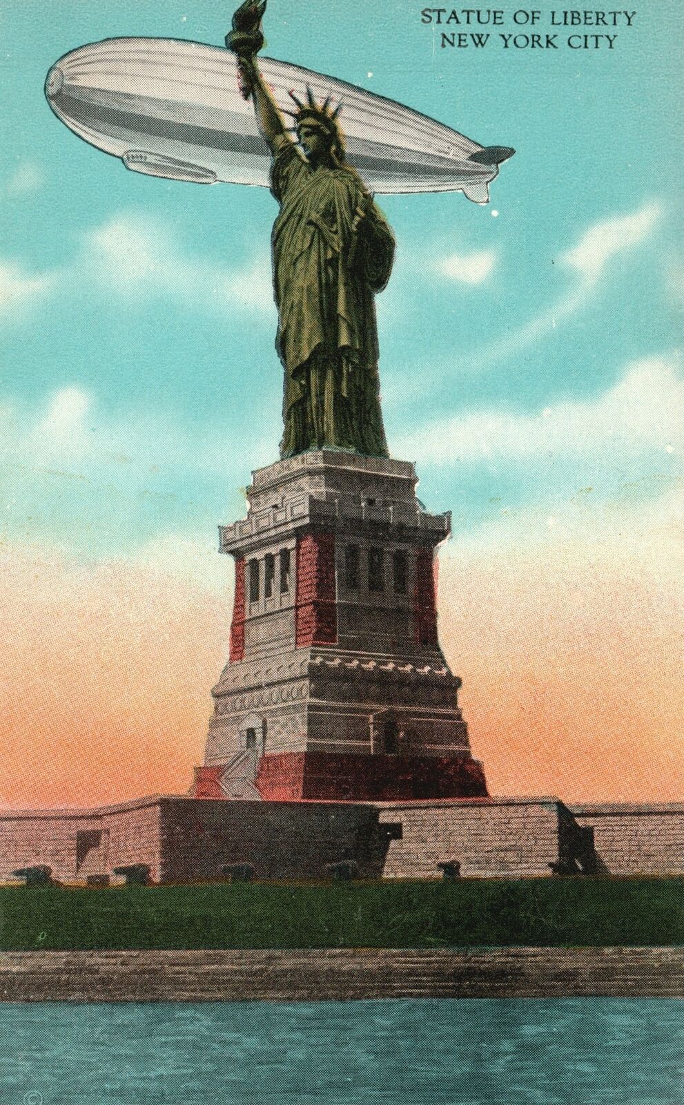 Vintage Postcard Statue Of Liberty National Monument Bedloe's Island ...