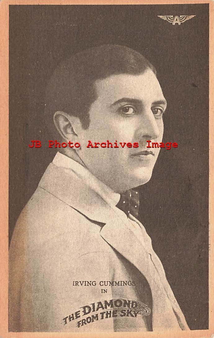 Actor Irving Cummings, Silent Movie Film, The Diamond from the Sky ...