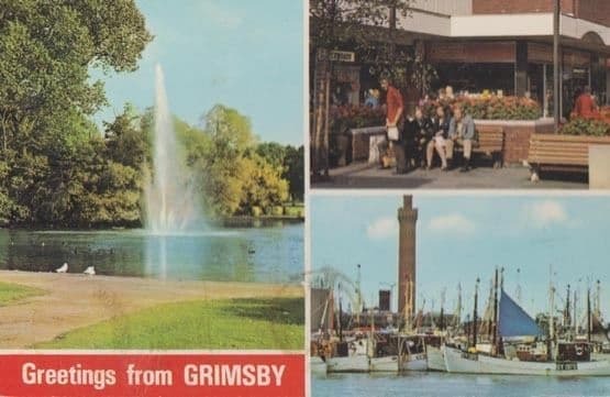 Grimsby Peoples Park Shipping Precinct 1970s Postcard | Europe - United ...