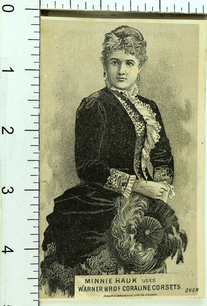 1870's-80's Minnie Hauk Warner Bros Coraline Corsets, R. C. Weidman ...