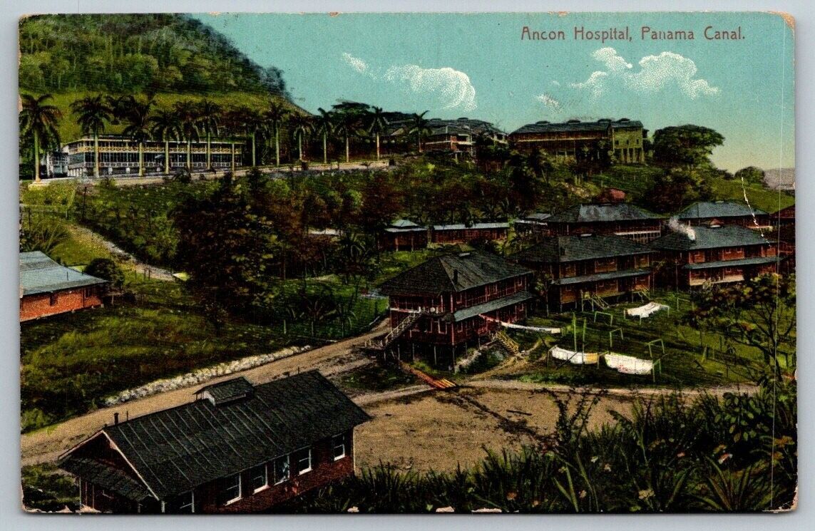 Ancon Hospital Panama Canal Postcard 1921 | Latin & South America ...