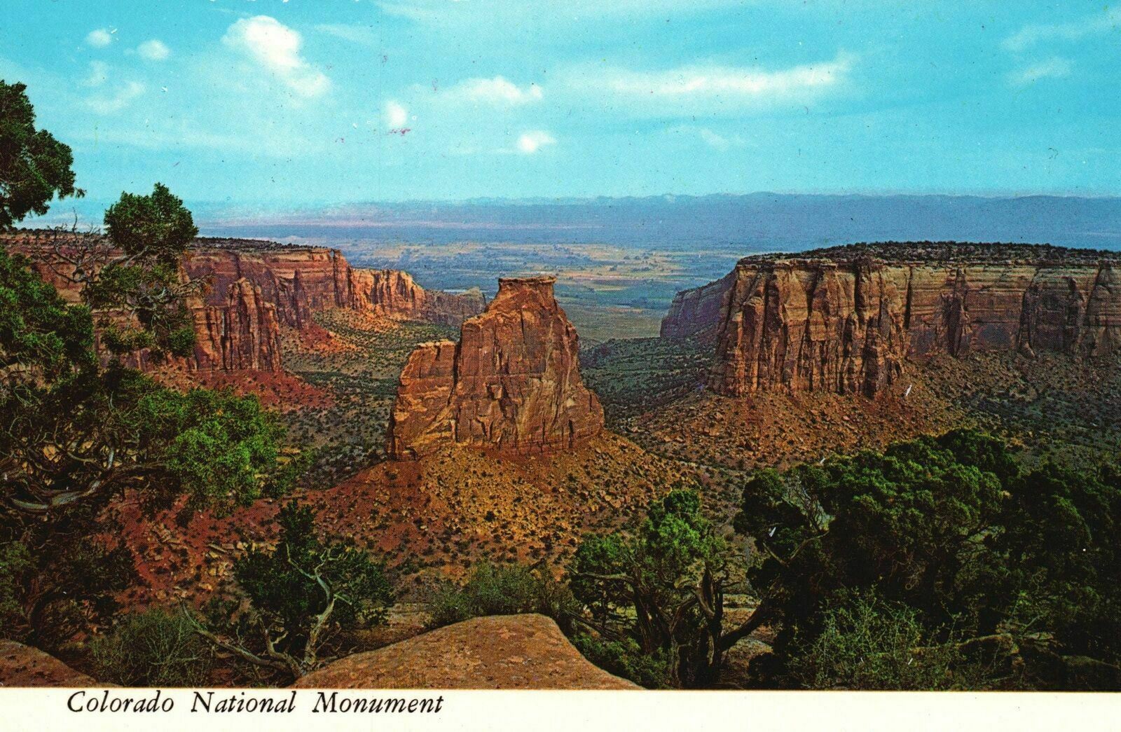 Vintage Postcard National Monument Sandstone Monolith Scenic Geologic ...