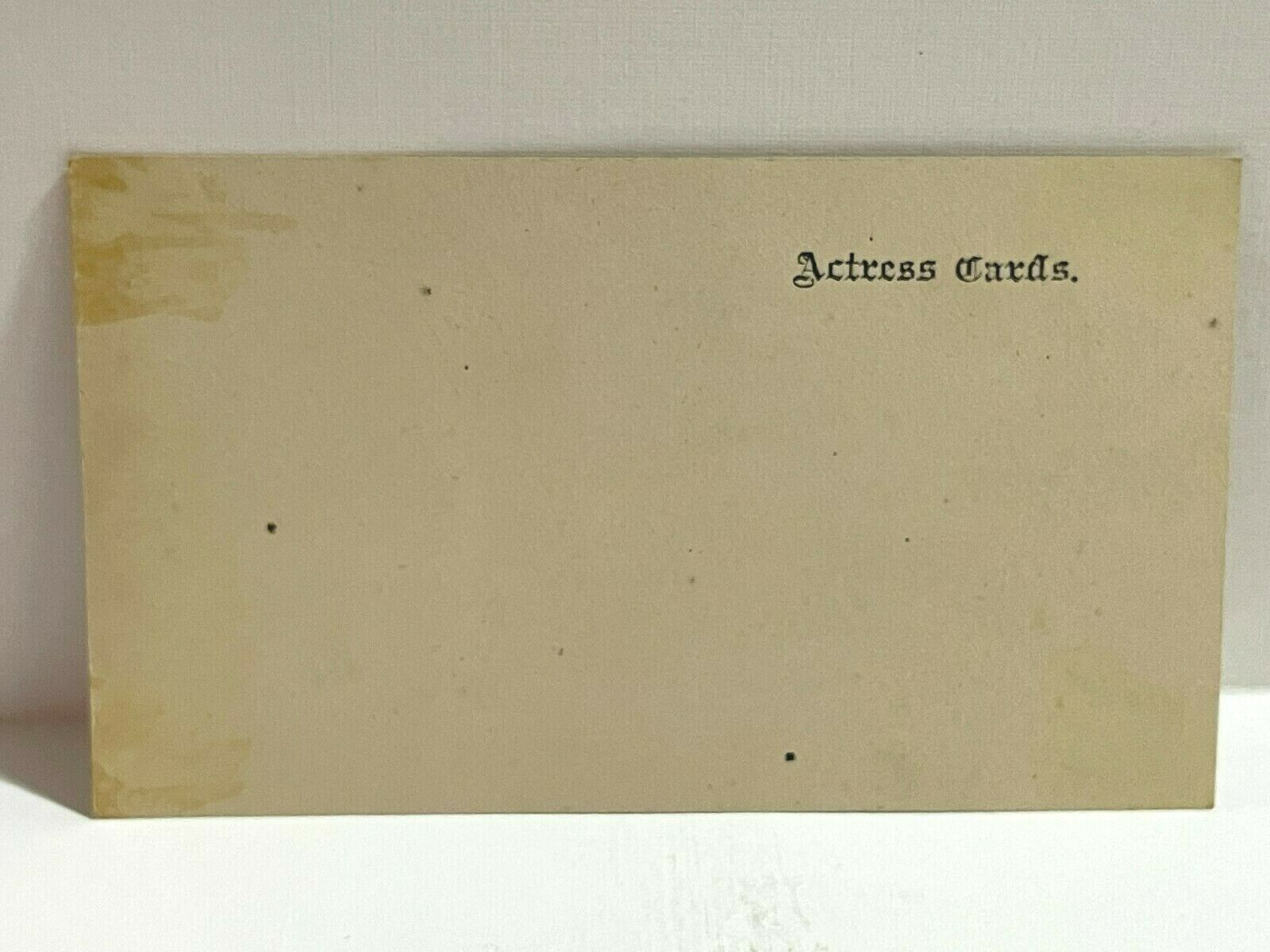1880-1890s Trade Actress Card Lizzie McCall Picture | Ephemera - Chromo ...