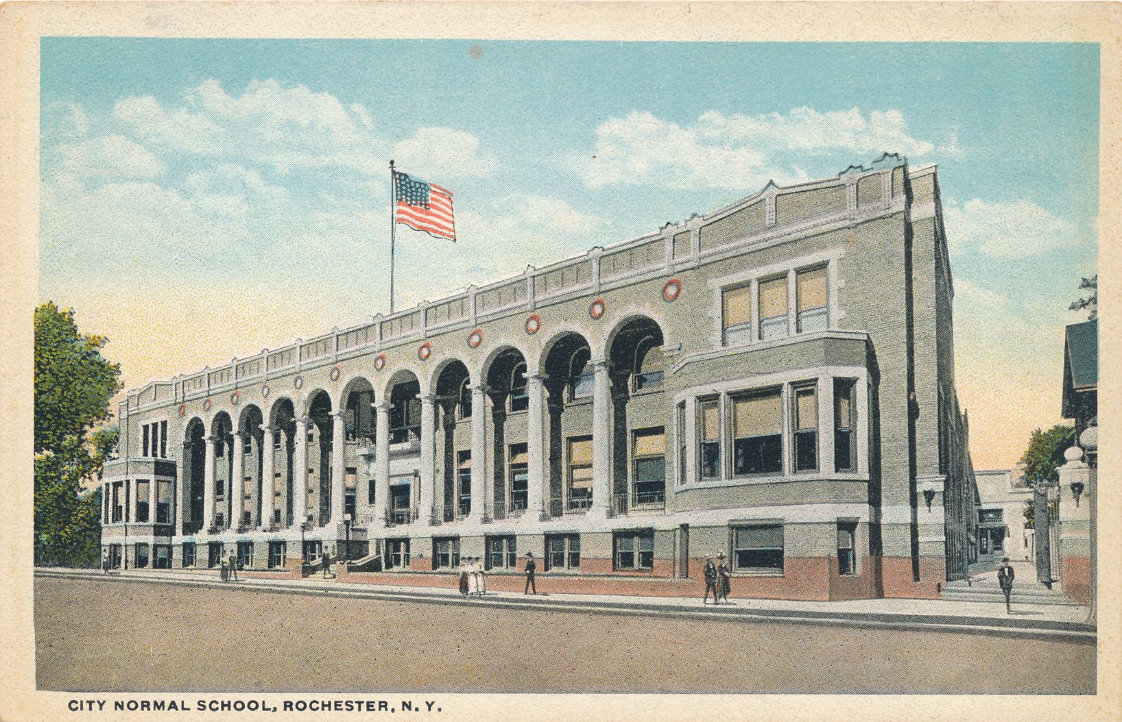 City Normal School, Rochester, New York - WB | United States - New York ...