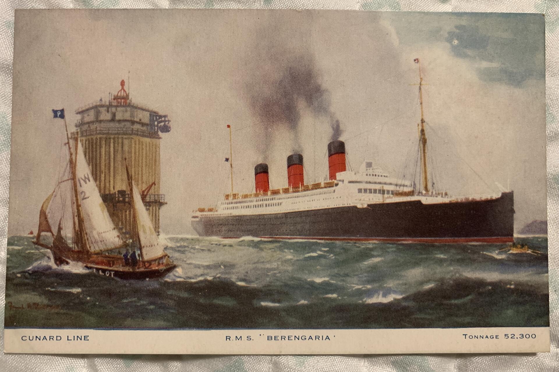 SS Imperator German Ocean Liner 1913 Berengaria Cunard Line | Topics ...