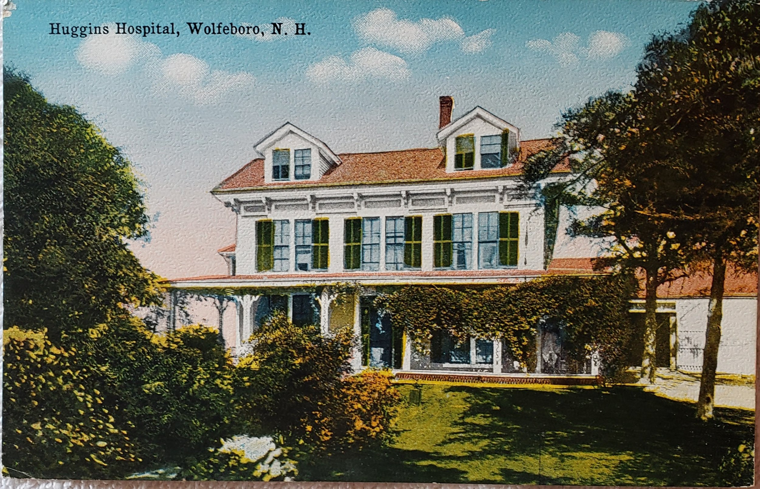 Vintage Linen Huggins Hospital, Wolfeboro, NH | United States - New ...