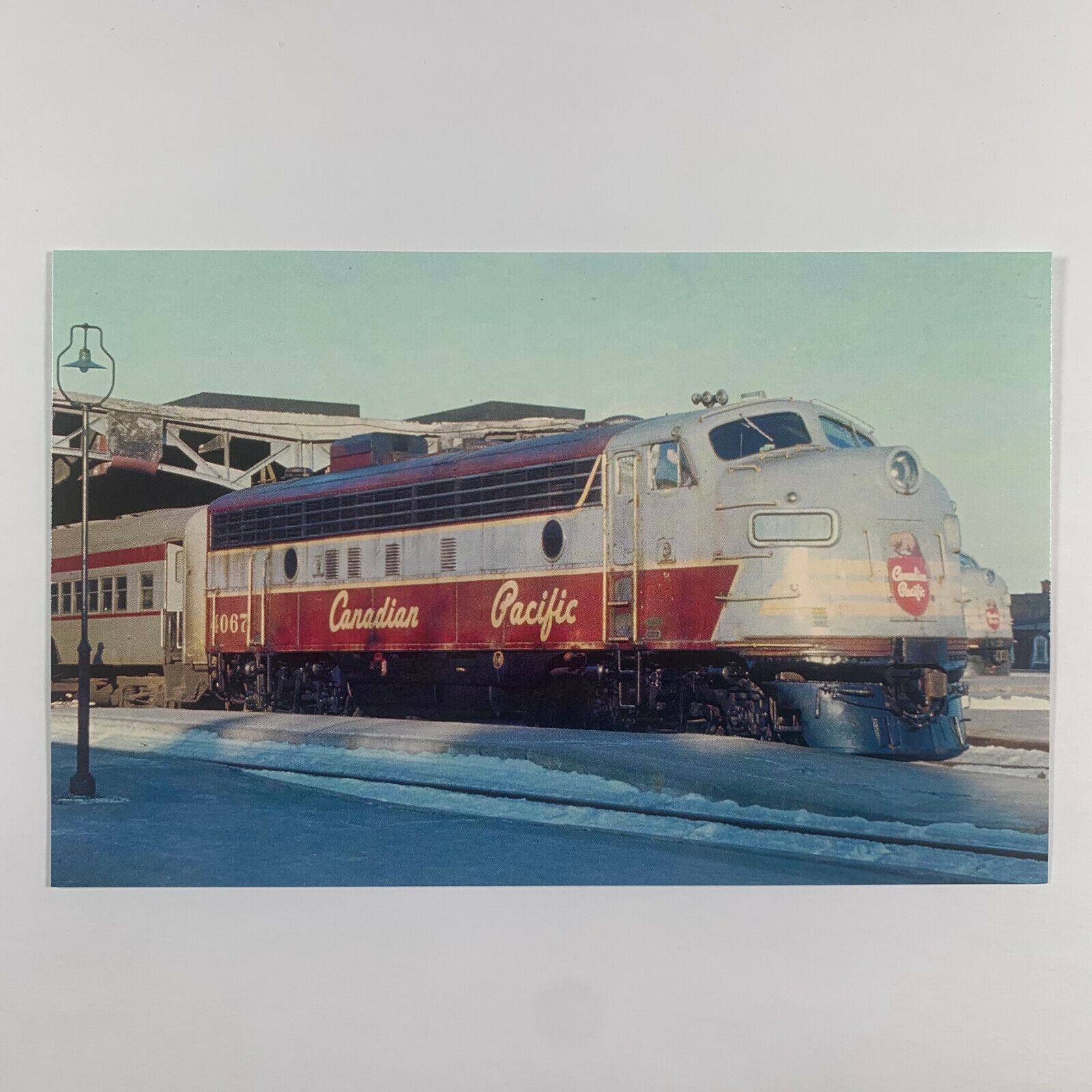 Postcard Railroad Train Canadian Pacific EMD FP7 1970s Unposted Chrome ...