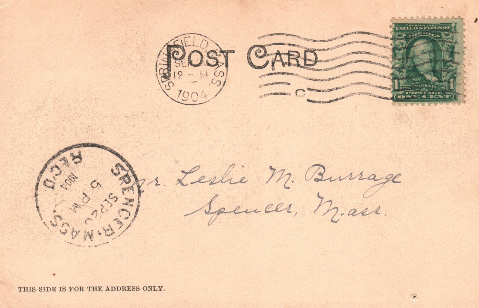 Vintage Postcard 1904 View of Museum of Fine Arts Springfield ...