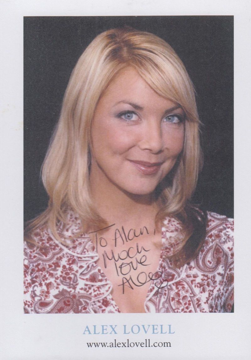 Alex Lovell Timmy Towers Childrens TV Show Hand Signed Publicity Card ...