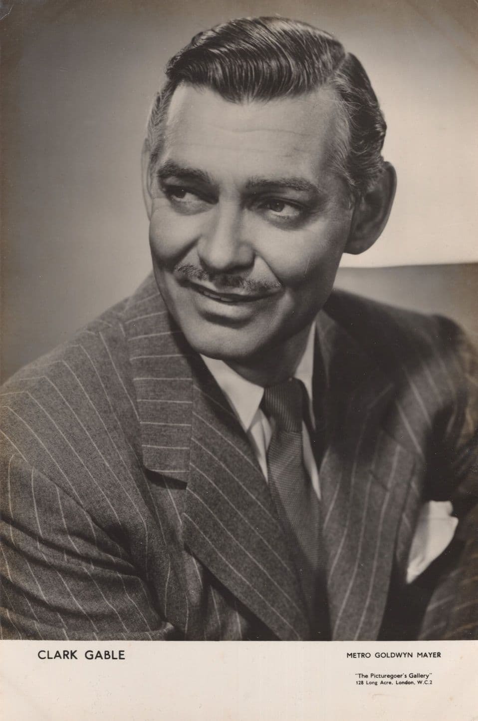 Clark Gable Picturegoer's MGM Film Gallery 9x6 Rare Photo | Topics ...