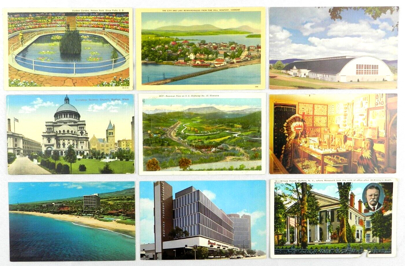 500+ Postcards Large Lot 1900-1970s US States, RPPC, Vintage Locations ...